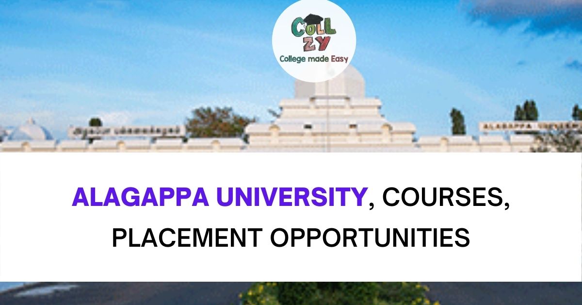 Alagappa University, Courses, Placement Opportunities